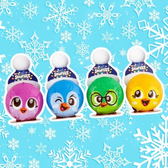 Smarties Milk Chocolate Christmas Penguin 18 5g