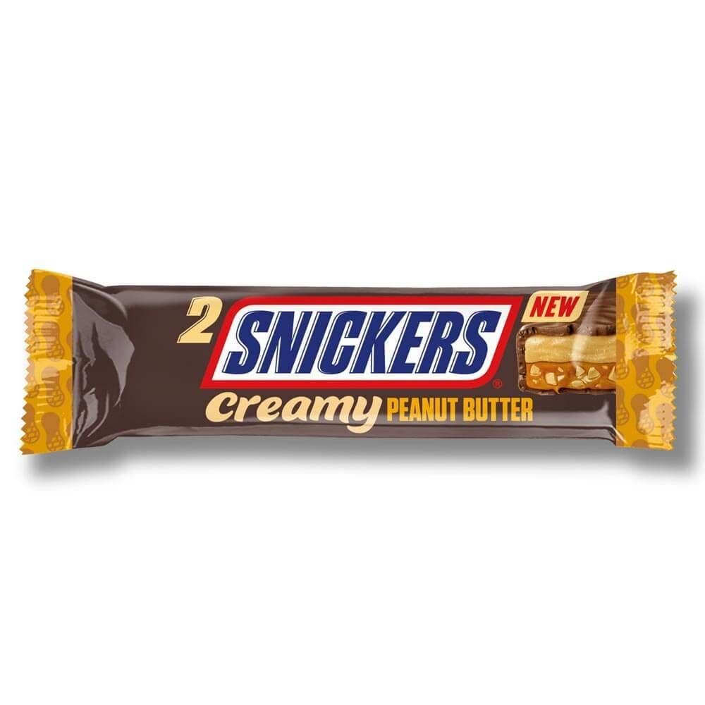 Snickers Creamy Peanut Butter Chocolate Duo Bar 36 5g