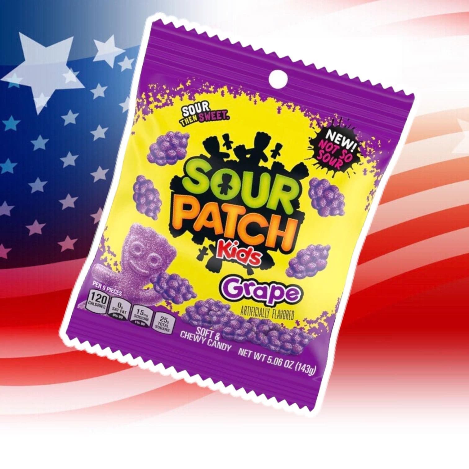Sour Patch Kids Grape 101g Bag