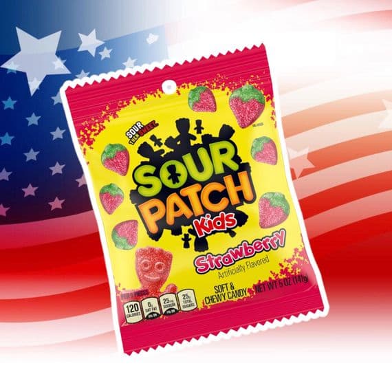 Sour Patch Kids Strawberry 102g bAG