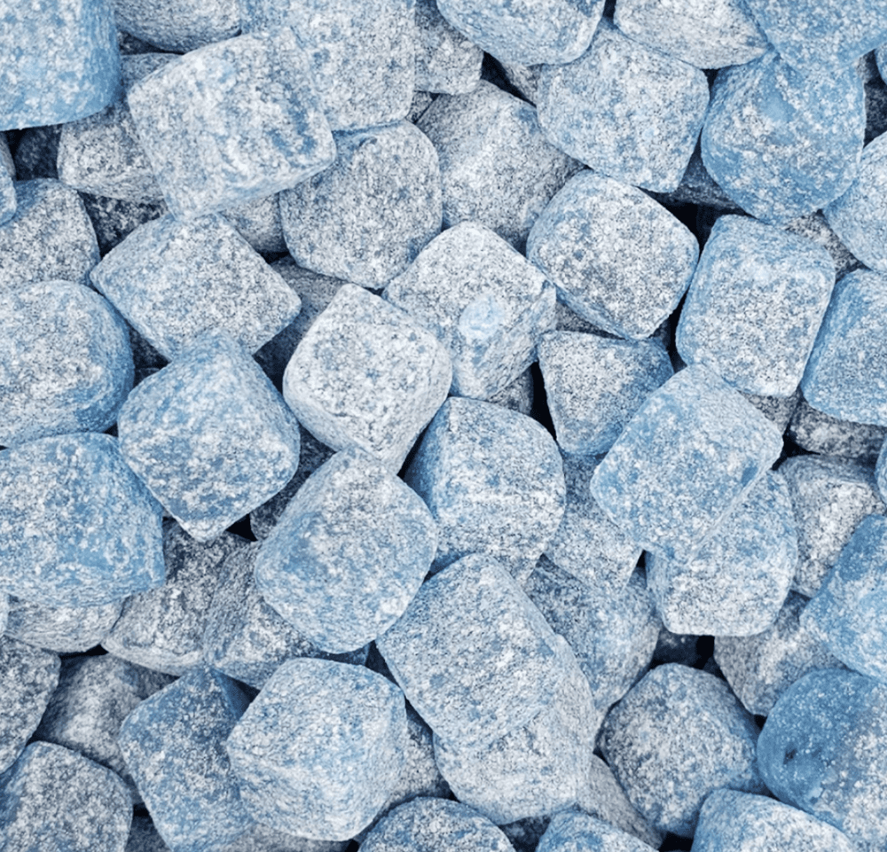 Stockleys Blue Raspberry Cubes 100g