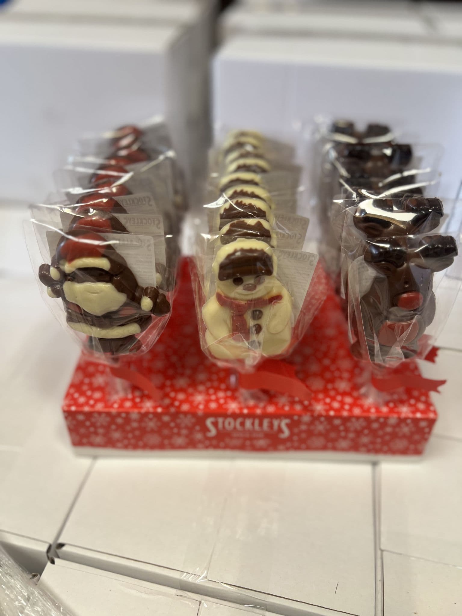 Stockleys Milk Chocolate Lollipop Christmas 27x30g
