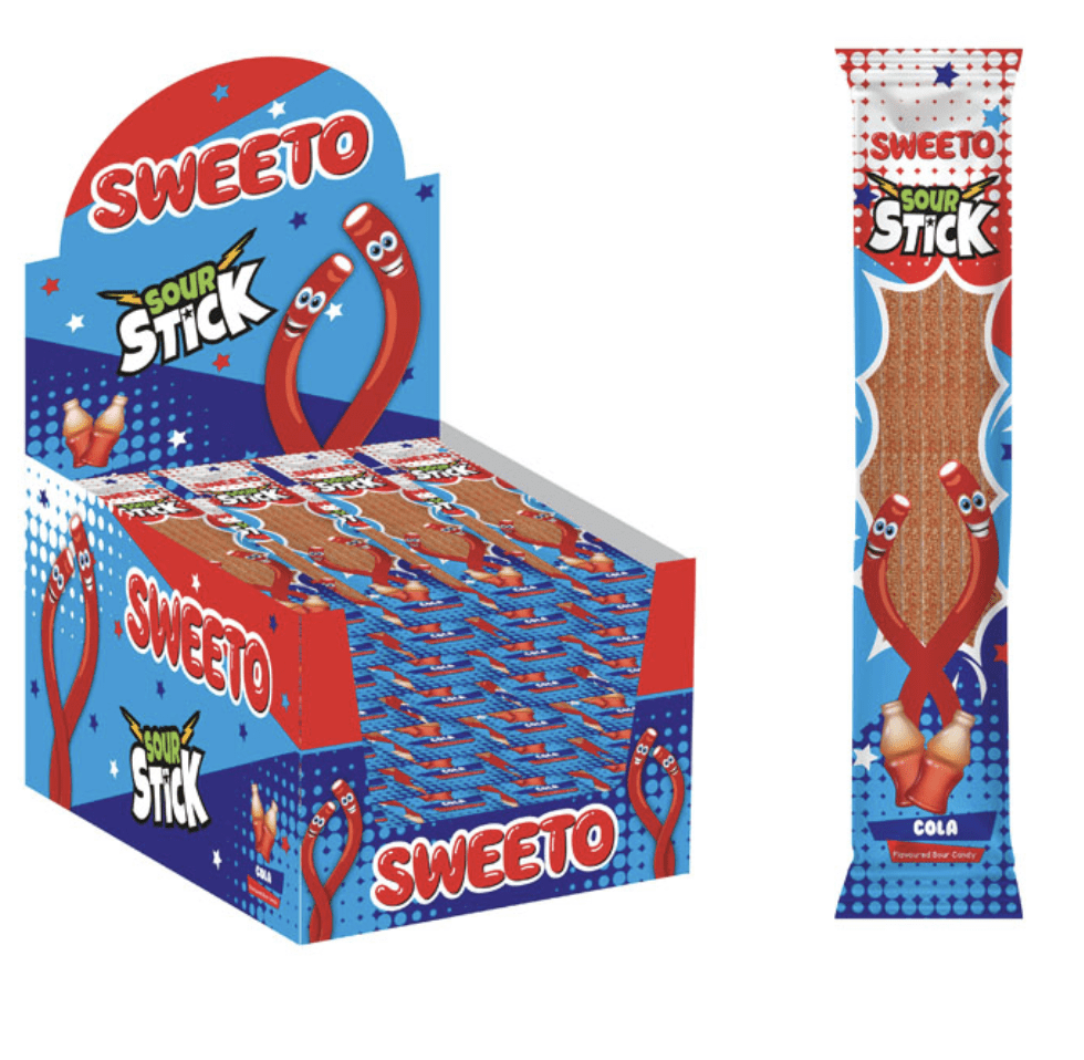 Sweeto Sour Sticks Cola 30g