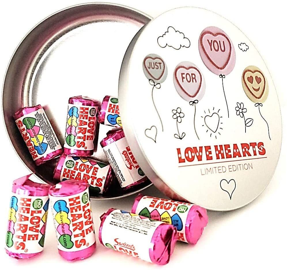 Swizzels Limited Edition Love Hearts Tin 100g