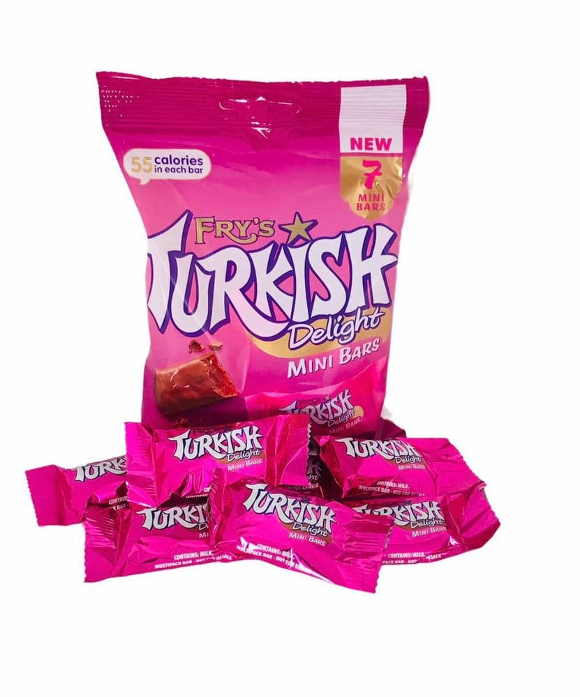 Turkish Delight Minis Multipack Bag 105g