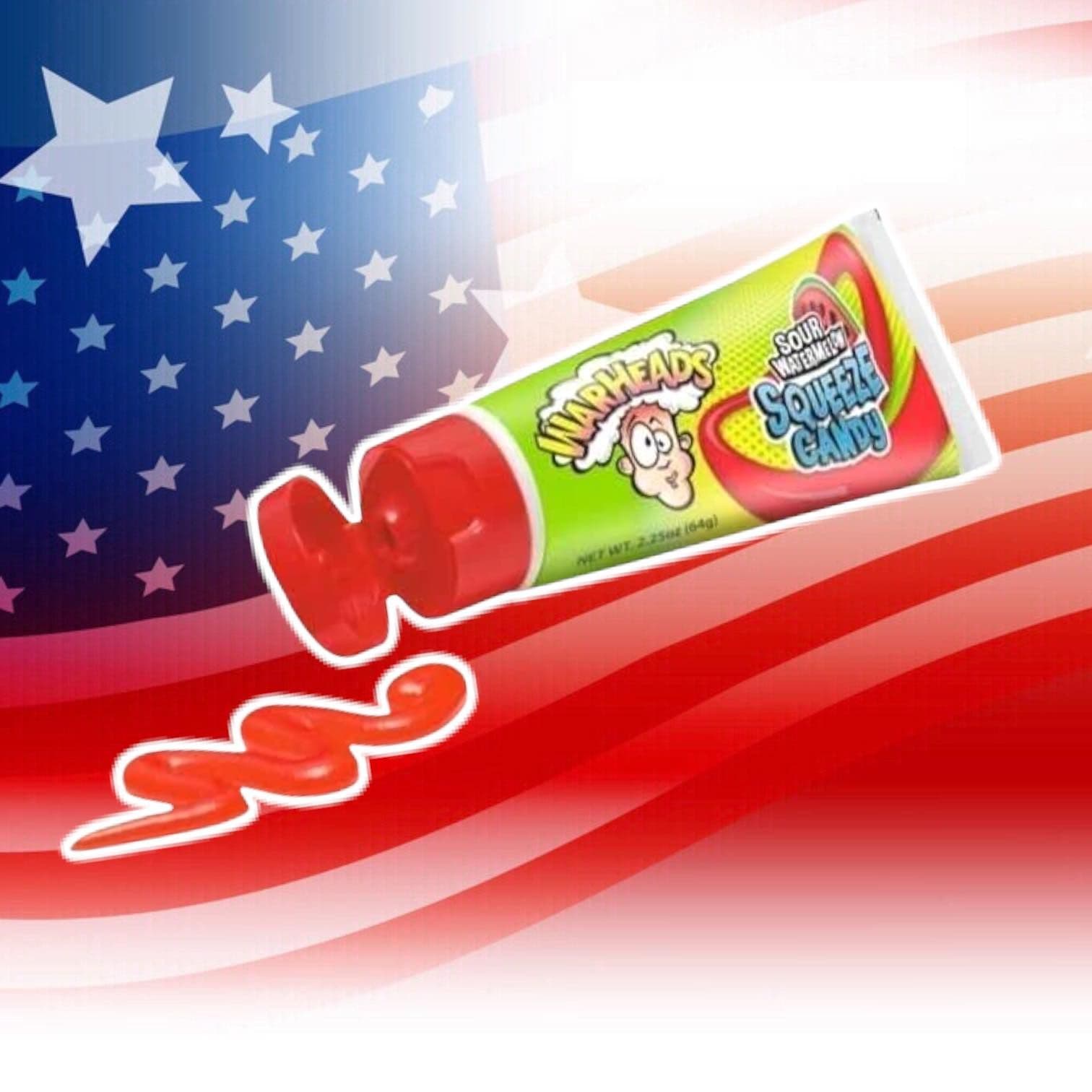 Warheads Sour Watermelon Squeeze Candy