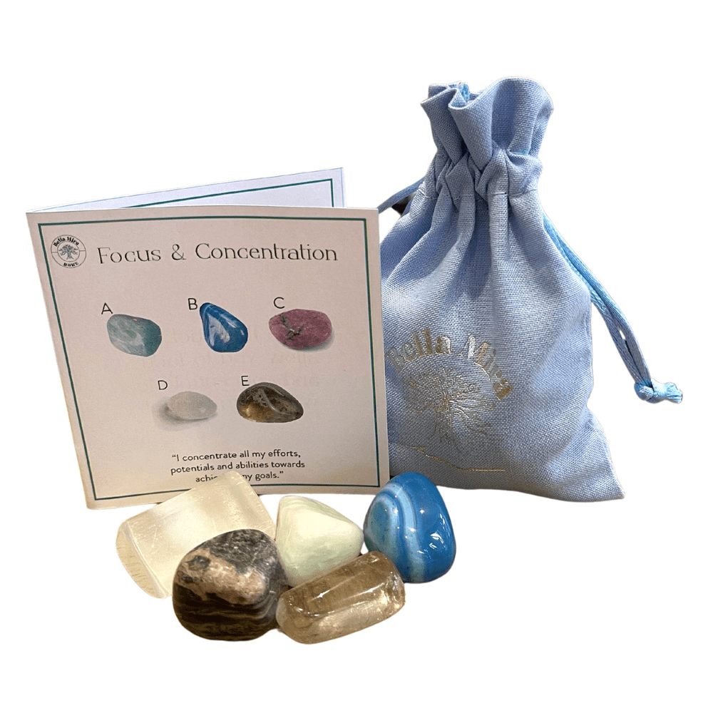 Focus & Concentration Crystals Gift Pack