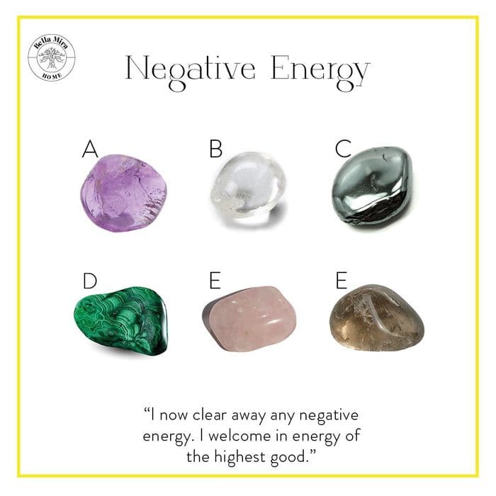Negative Energy Crystals Gift Pack