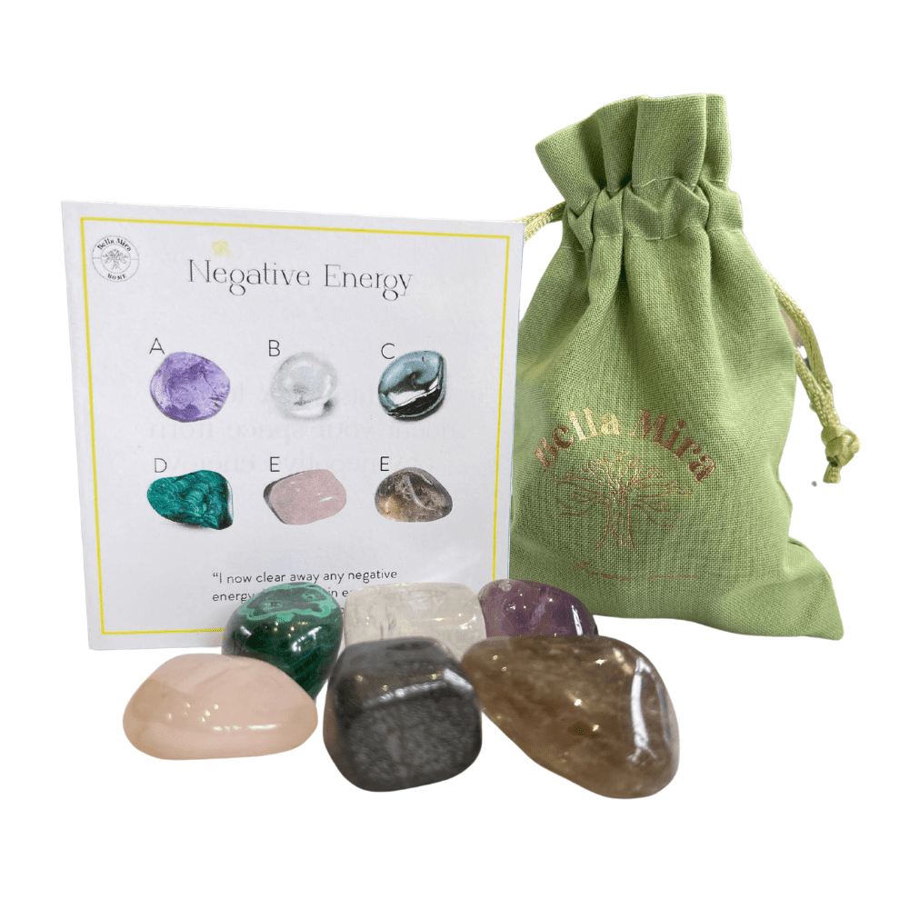 Negative Energy Crystals Gift Pack