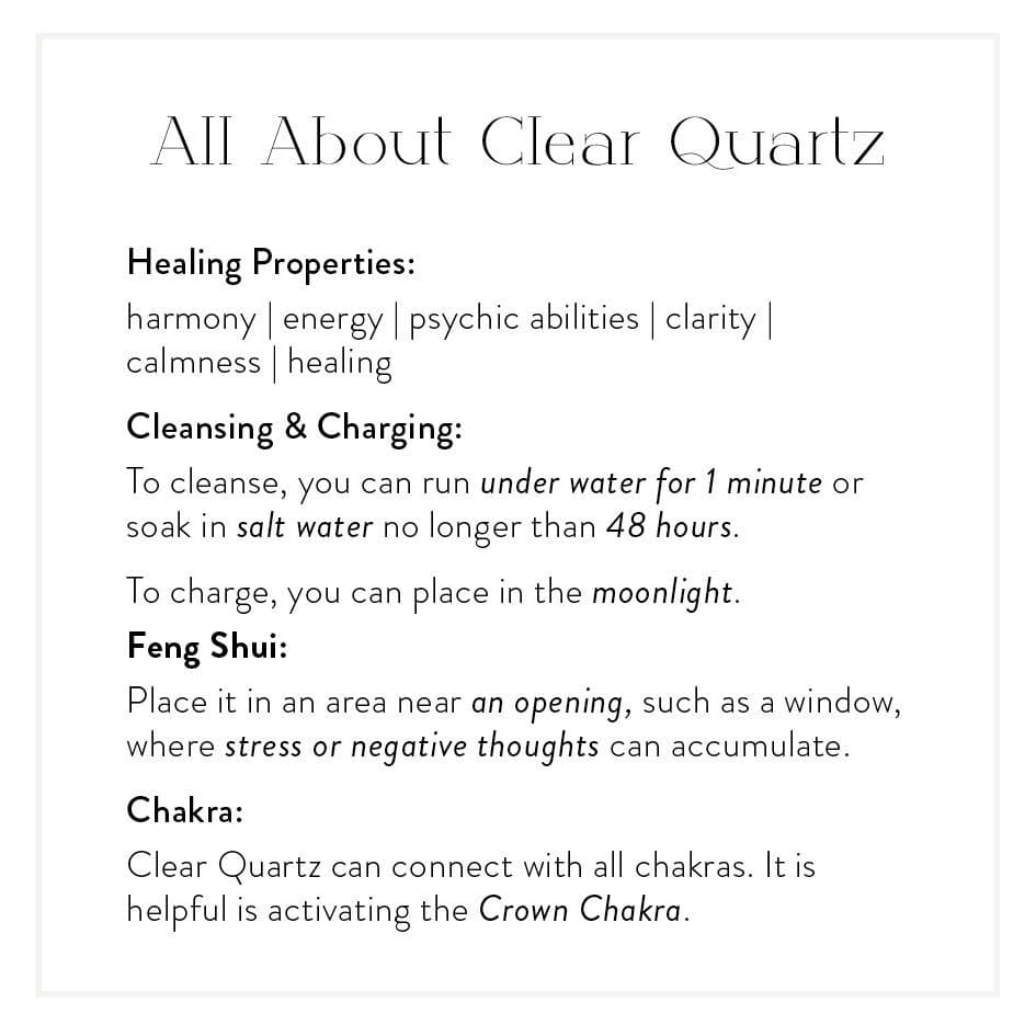 Raw Clear Quartz Crystal