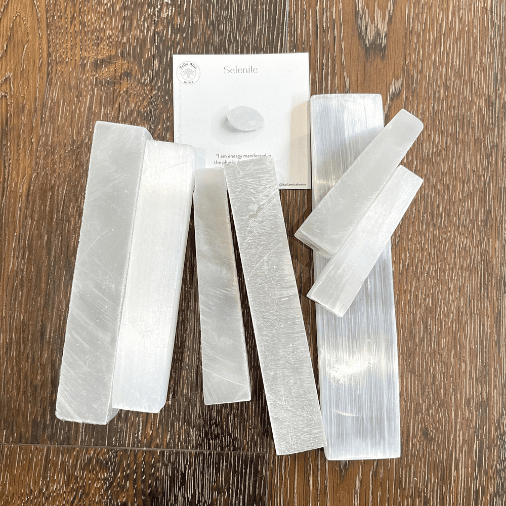 Selenite Charging Blocks and Plates