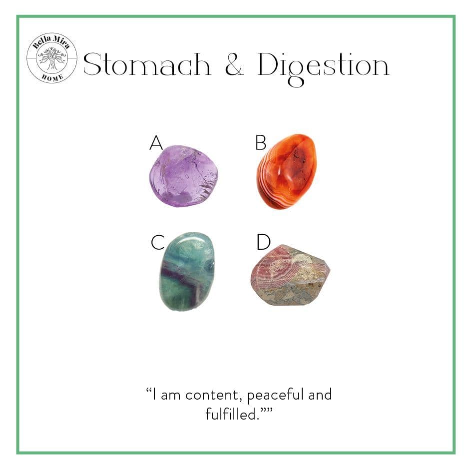 Stomach and Digestion Crystals Gift Pack