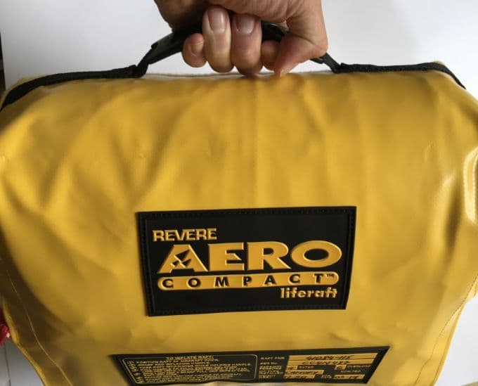 Aero Compact Two Man Aviation Survival Liferaft with Canopy