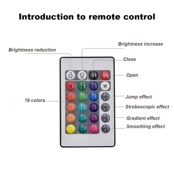 Colour-Changing Crystal Mood Light
