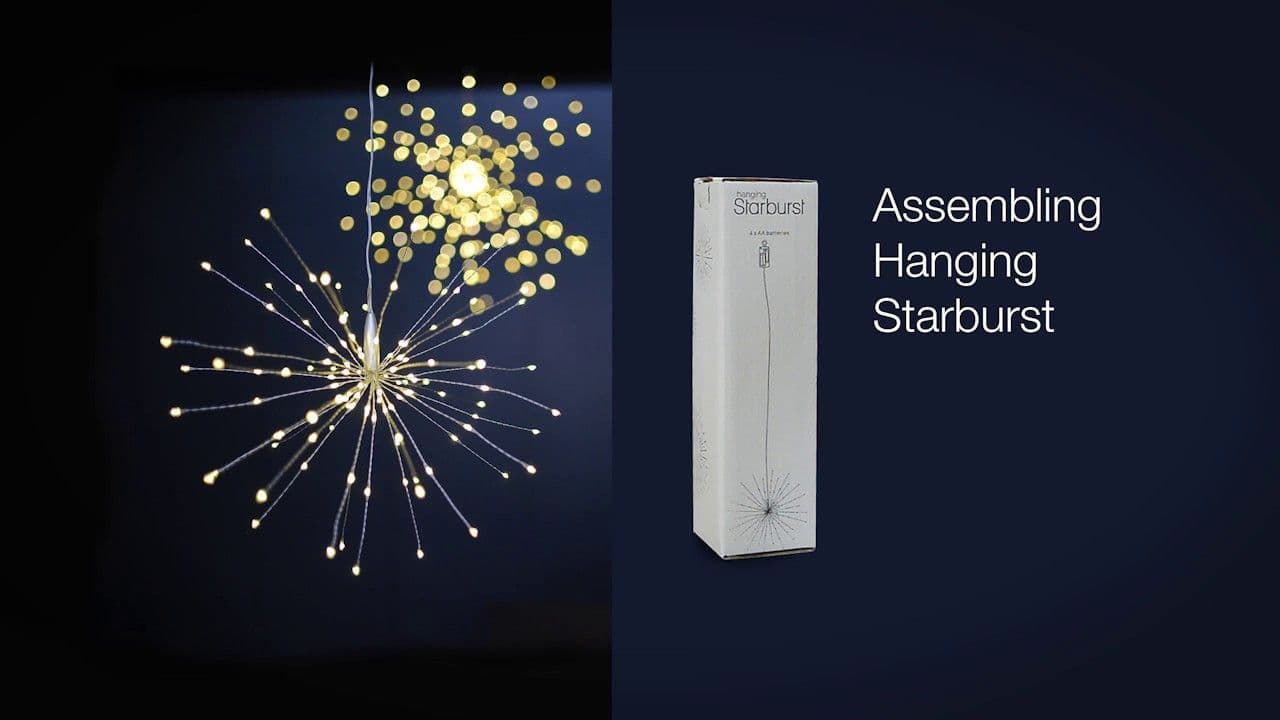 Hanging Starburst Light