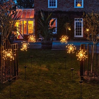 Solar Dandelion Outdoor Stake Light