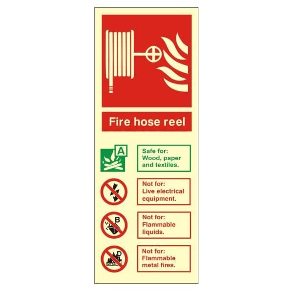 Fire Hose Reel Identity Sign - Fire Hose Reel Identification Signage ...