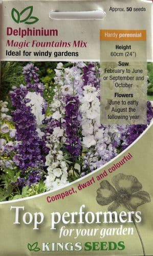 Delphinium Magic Fountains Mix