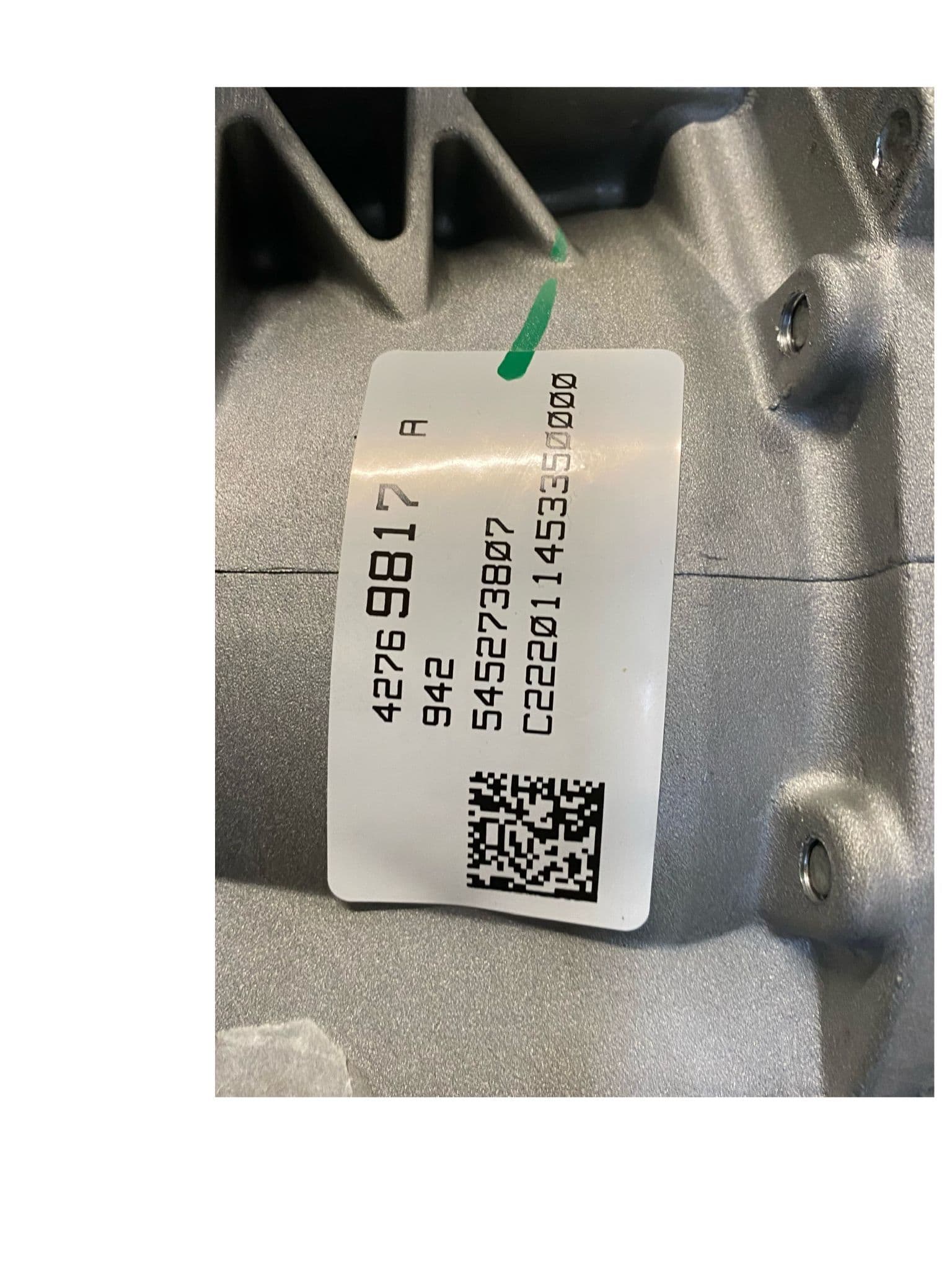 Vauxhall Mokka Rear Differential 42769820