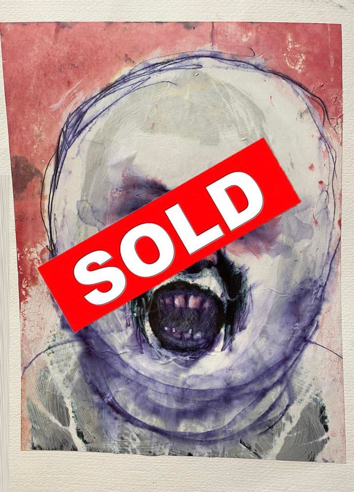 Freak Up Your Nodes A4 Original Artwork