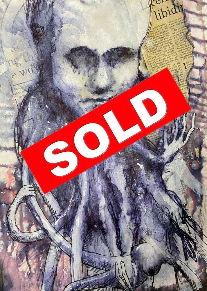 Gelch Beast A3 Original Artwork