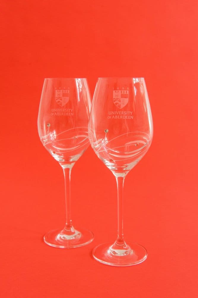 Swarovski Wine Glass Set