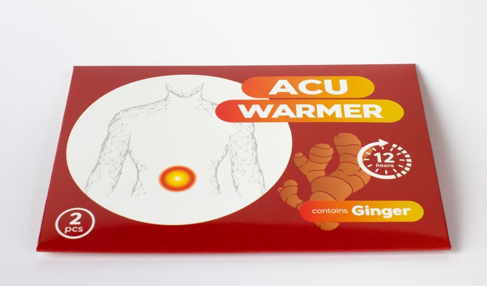 Acu-Warmer Heat Patches - contains Ginger