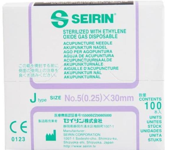Seirin J Type Acupuncture Needle