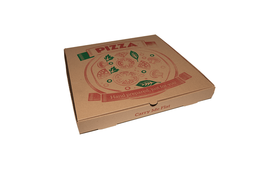 14" Printed Pizza Boxes 100/pack