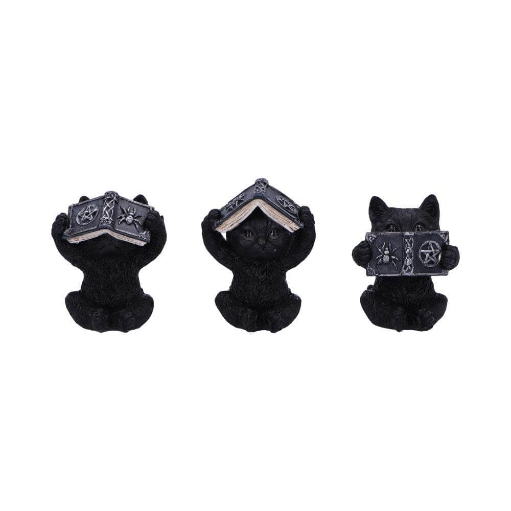 Three Wise Spell Witches Black Cats Ornaments | Magic Shops in Deal ...