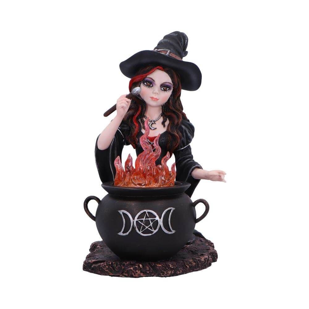 Althea Spell Casting Cauldron Witch Figurine | Nemesis Now Shop Margate ...