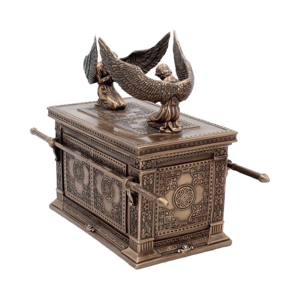 Ark of the Covenant With Winged Cherubs Trinket Box