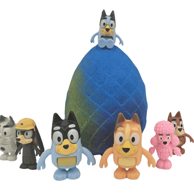 Bluey Dog Bath Bomb Toy Inside | Childrens Bath Bombs Deal Dover ...
