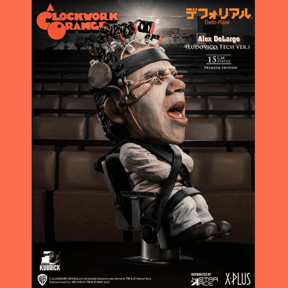 Clockwork Orange Alex DeLarge Ludovico Technique Statue | Collectible ...