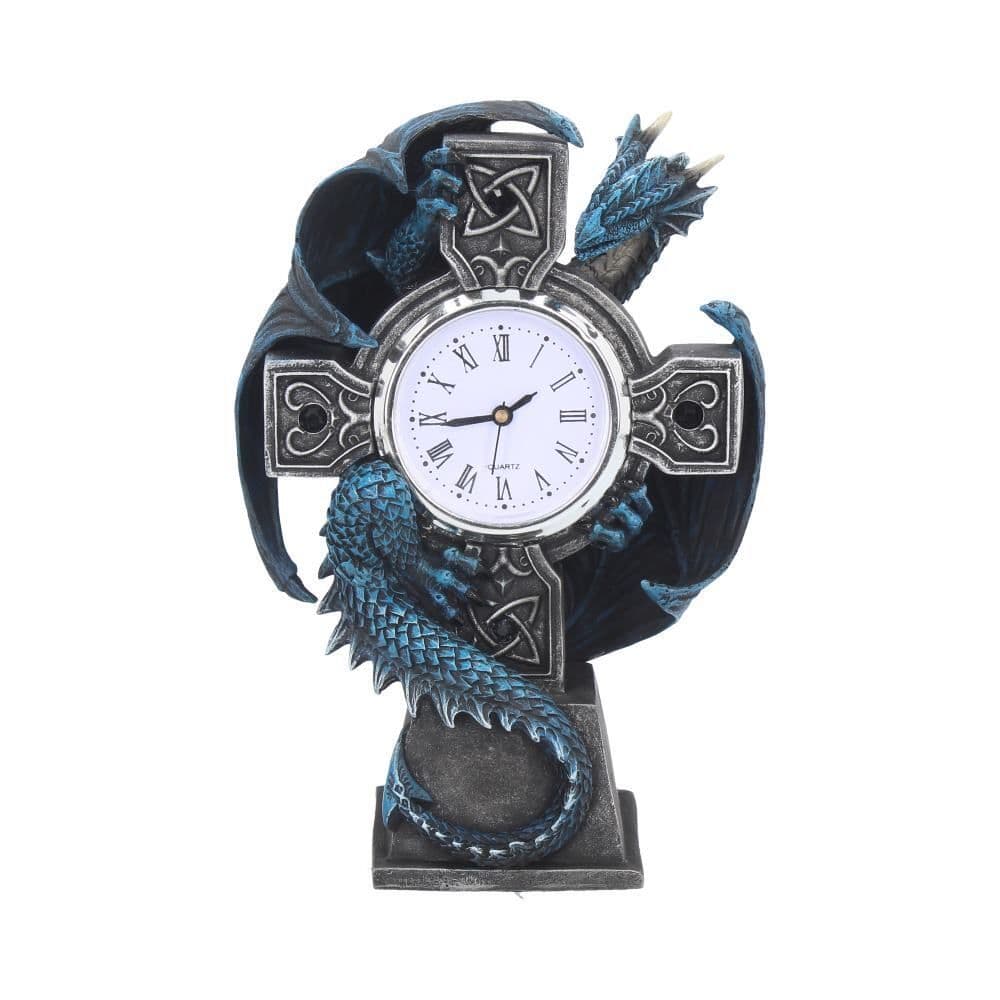Draco Gothic Dragon Mantle Clock | Nemesis Now Dragons Westwood Cross ...
