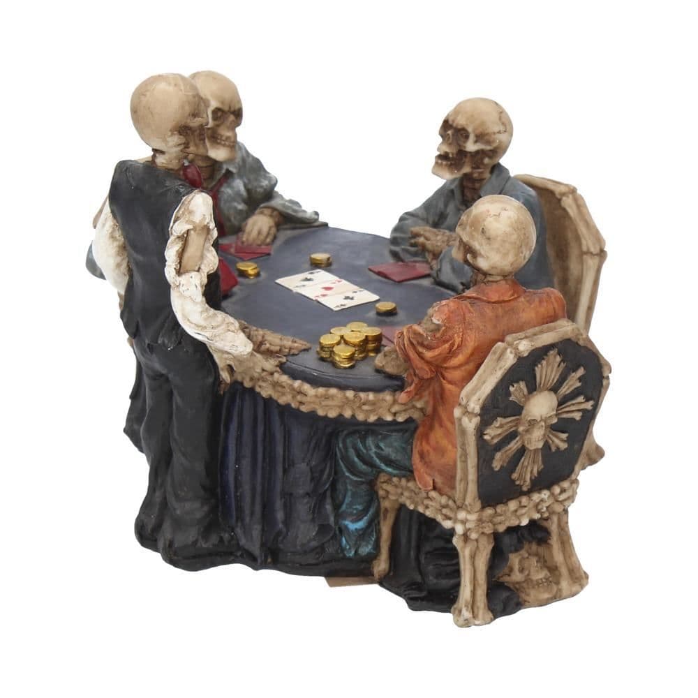 End Game Skeleton Poker Game Ornament | Nemesis Now Skeleton Ornament ...