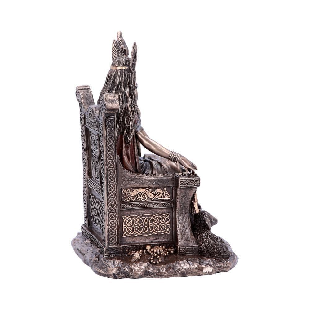 Frigga Goddess of Wisdom Bronze Figurine