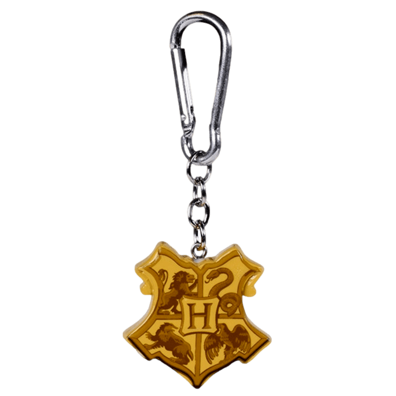 Harry Potter Hogwarts Crest Collectible Keychain Key Ring | Harry ...