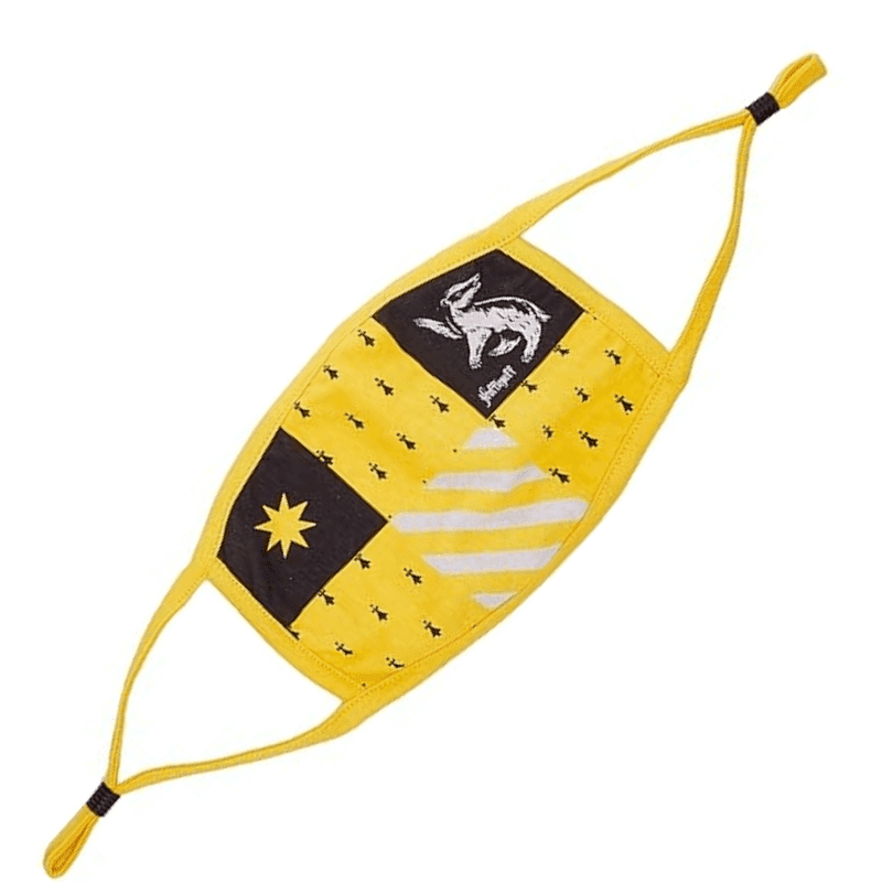 Harry Potter Hufflepuff Adult Face Covering 2 Pack | Bonnebombe Deal