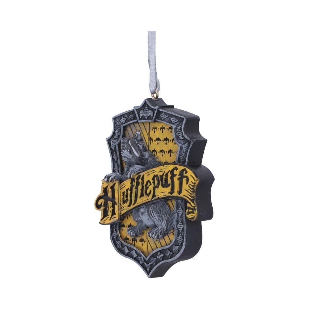 Harry Potter Hufflepuff Crest Christmas Tree Ornament | Nemesis Now ...