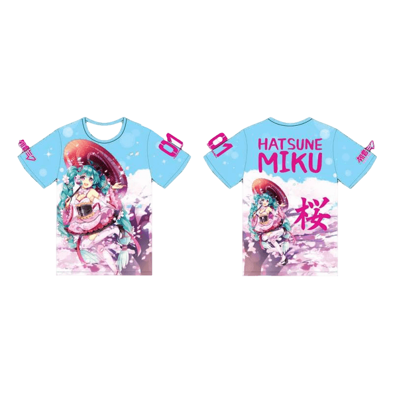 Hatsune Miku Hanami Unisex T Shirt | Anime Clothing Deal Kent UK