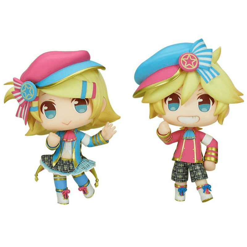 Hatsune Miku Kagamine Rin & Len Piapro Chibi Mini Figures | Anime Shops ...
