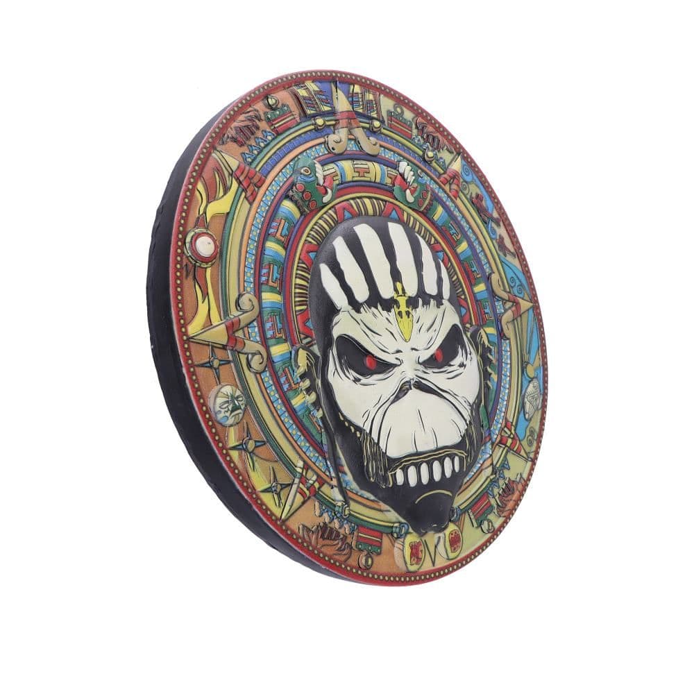Iron Maiden Eddie Book of Souls Tribal Pattern Wall Plaque | Nemesis ...