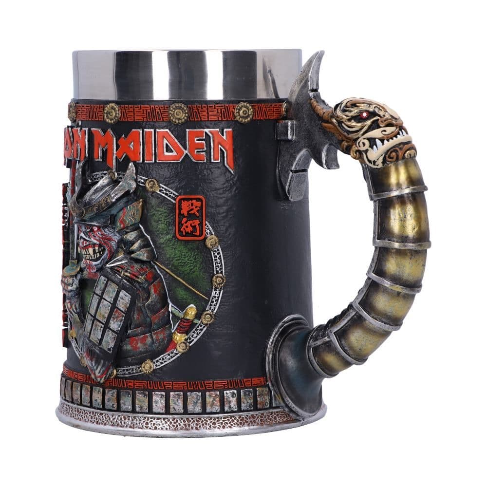 Iron Maiden Senjutsu Samurai Eddie Tankard | Nemesis Now Heavy Metal ...
