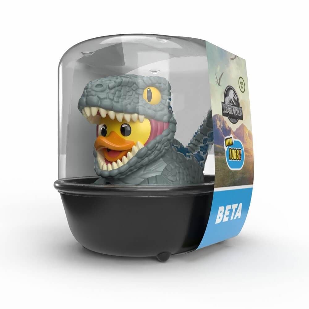 Jurassic Park World BETA Velociraptor TUBBZ Mini Edition Duck ...