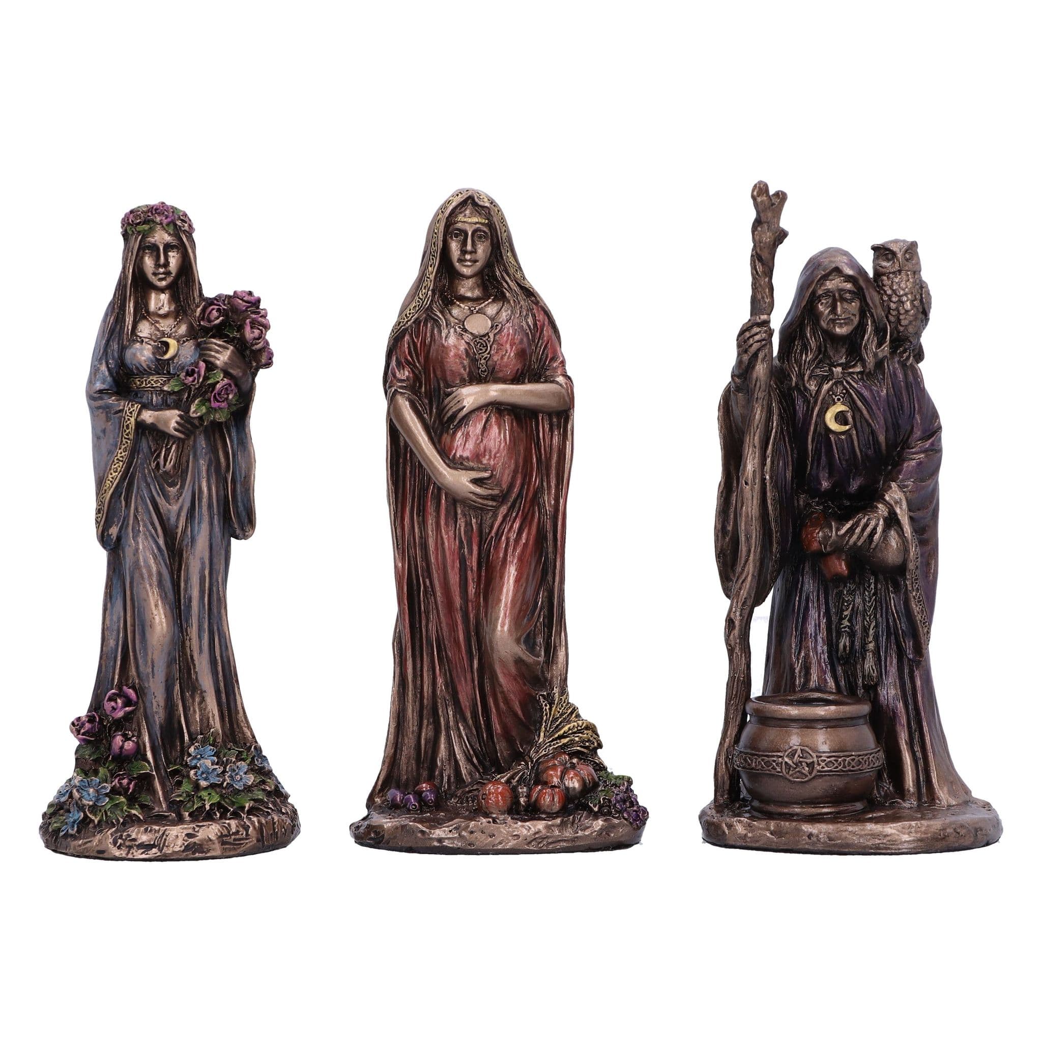 Maiden, Mother And Crone Trinity Mini Figures | Nemesis Now Shop ...
