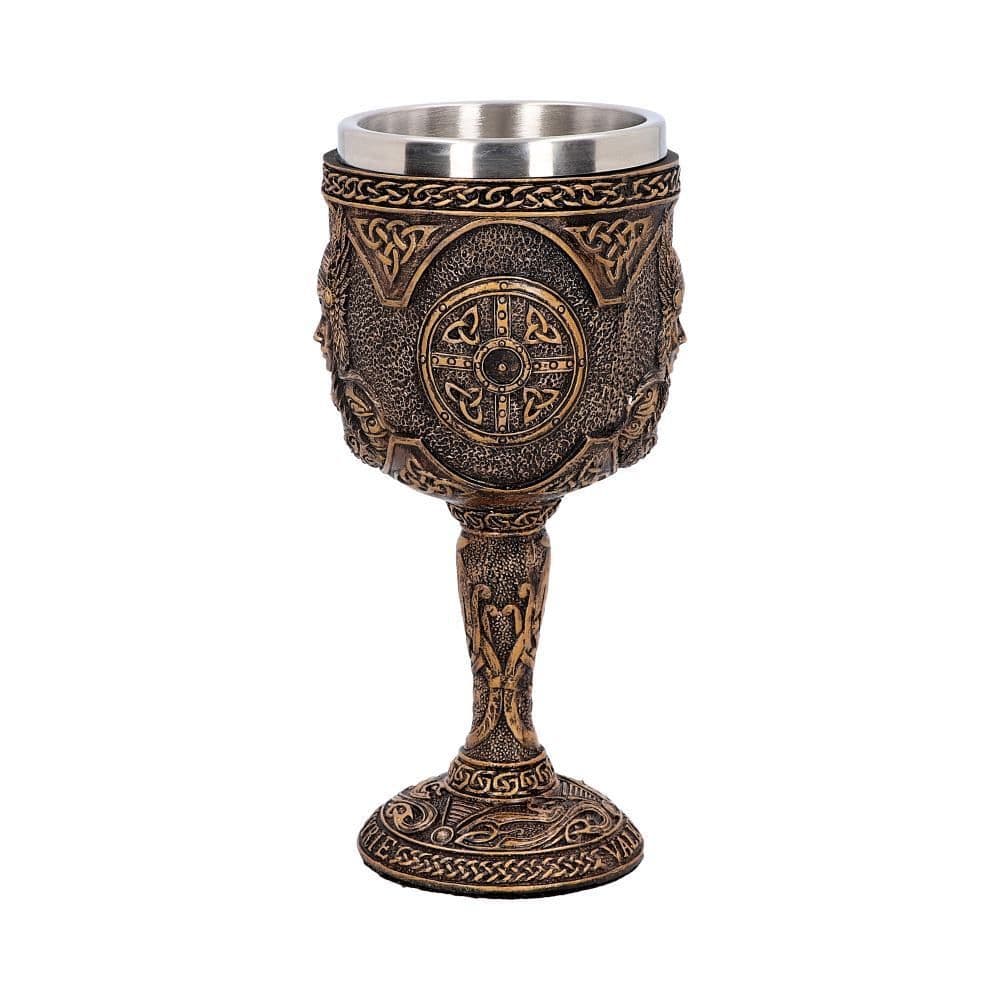 Norse Mythology Valkyrie Wine Goblet | Nemesis Now Shop Folkestone Kent UK