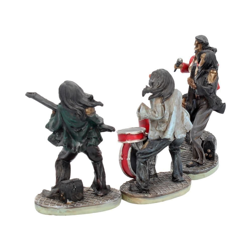 One Hell Of A Undead Skeleton Rock Band Set 4 | Nemesis Now Skeleton ...