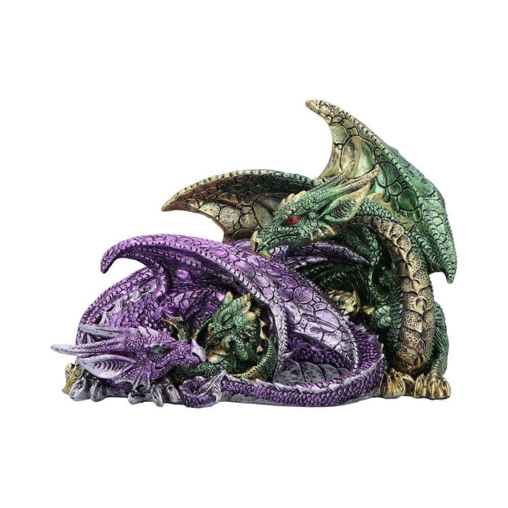 Dragon Family Precious Hoard Ornament | Nemesis Now Dragons Deal Kent UK