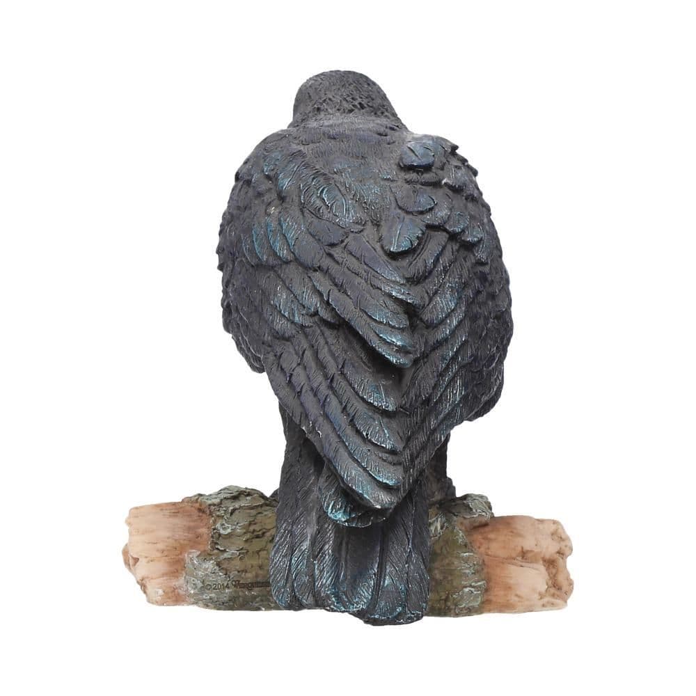 Raven s Call Gothic Bird Figurine
